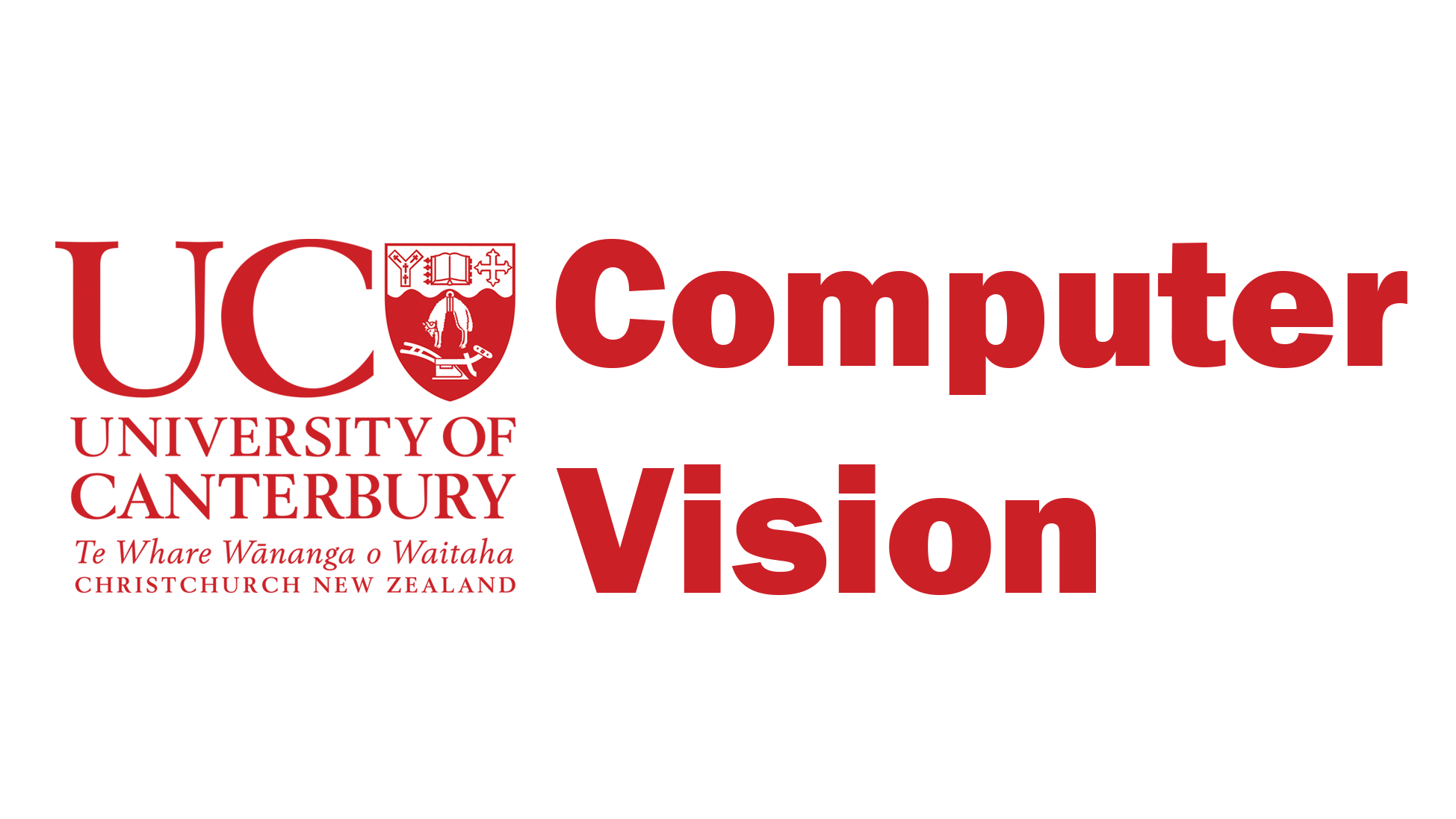 UCVision – University of Canterbury Computer Vision
